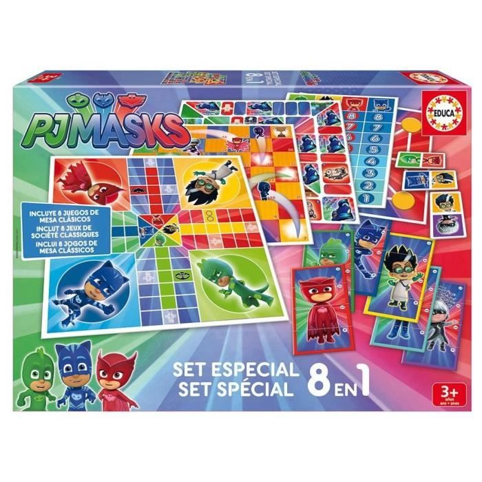 Pj Mask jeux réunis 8 en 1 - Cdiscount Jeux - Jouets