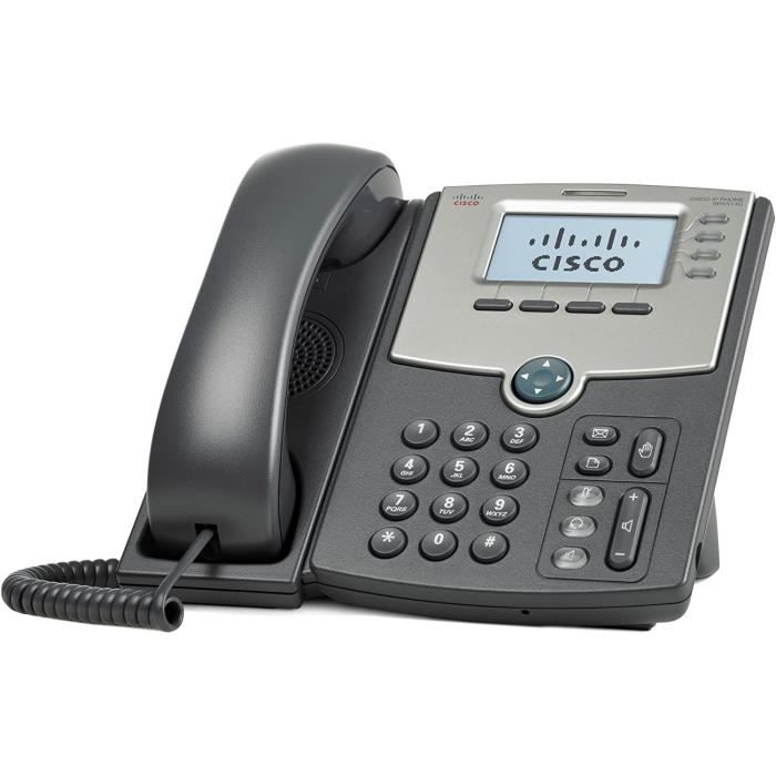Téléphone fixe 4 lignes - IP SB - 722 - Noir - Cdiscount Téléphonie