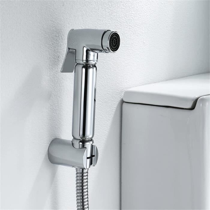 Kit Douchette WC, Laiton Douchette Toilette WC Multifonctionnel Bidet ...