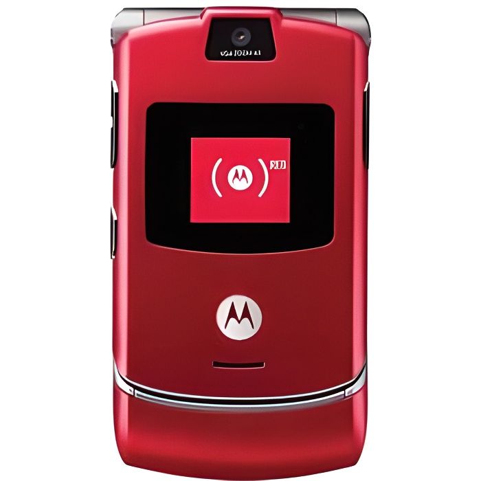 Motorola V3 Rouge - Cdiscount Sport
