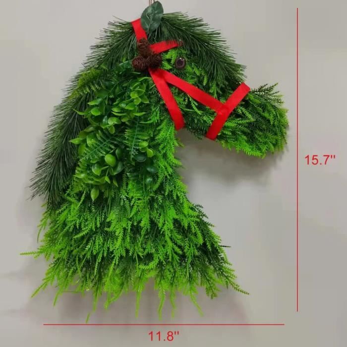 Clôture - barrière,Cadre pour couronne de cheval,support d'arrangement ...