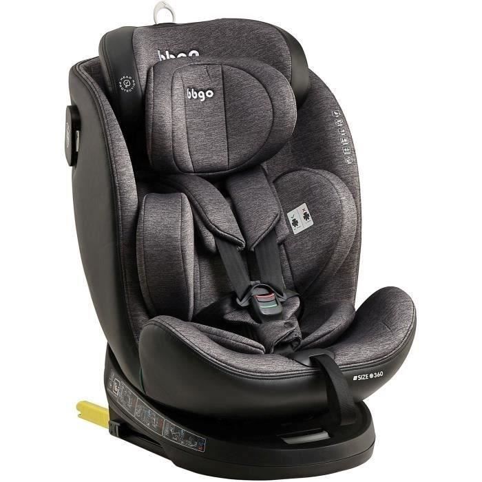 Siège-auto pivotant - BBGO - Wondersafe - Naissance à 12 ans - I-SIZE ...