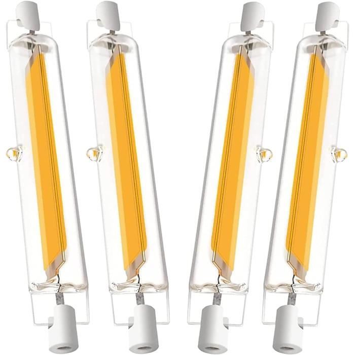 Ampoules 10W R7S Led 78Mm Dimmable, R7S Led Ampoule Blanc Froid 6000K ...
