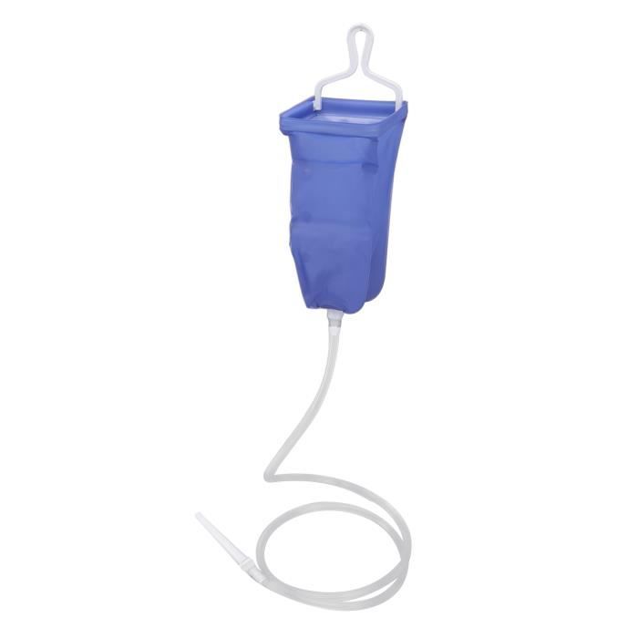 Cikonielf Enema Bag Douche Set 2L Enema Bag Kit Pliant Portable Colon ...