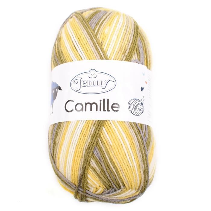 Fil à tricoter Jenny - CAMILLE fil 75% acrylique 25% laine 150g ...