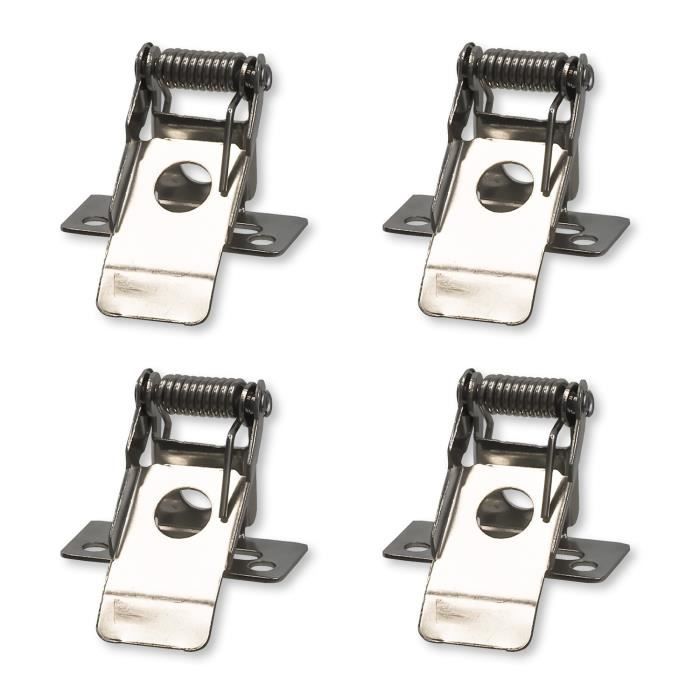 LEDVero clips (4 pièces) pour la fixation de panneaux LED montage de ...