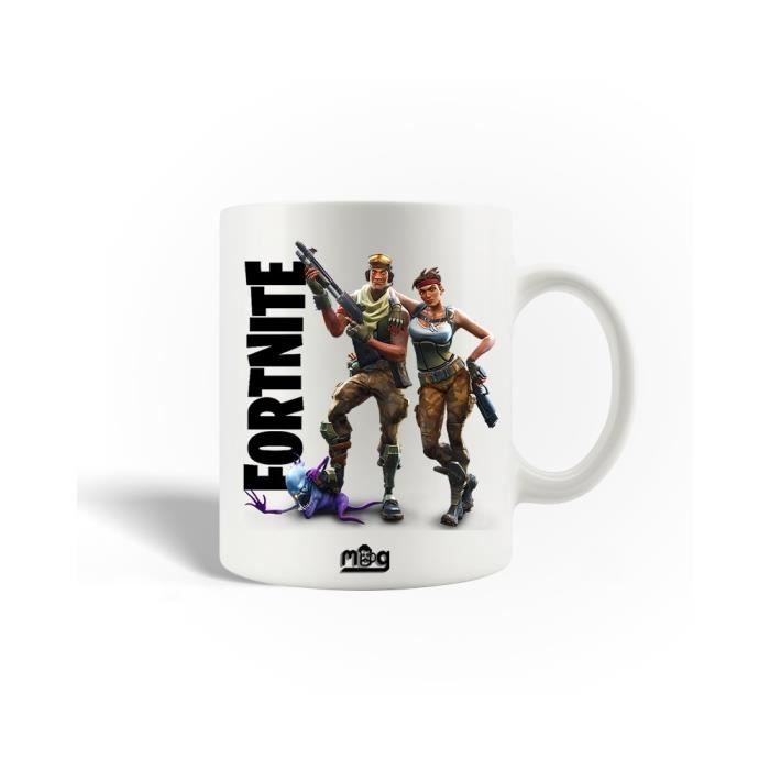 Mug en Céramique - Fortnite - Soldats - 30cl - Blanc - Compatible Lave ...
