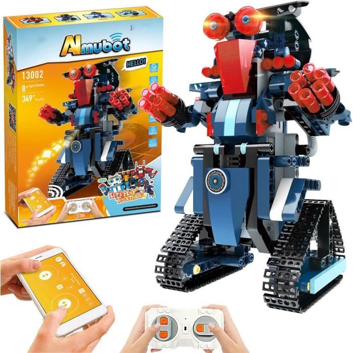 Jouet de Construction STEM - MARSEE - Robot Télécommandé - 349 Pièces ...