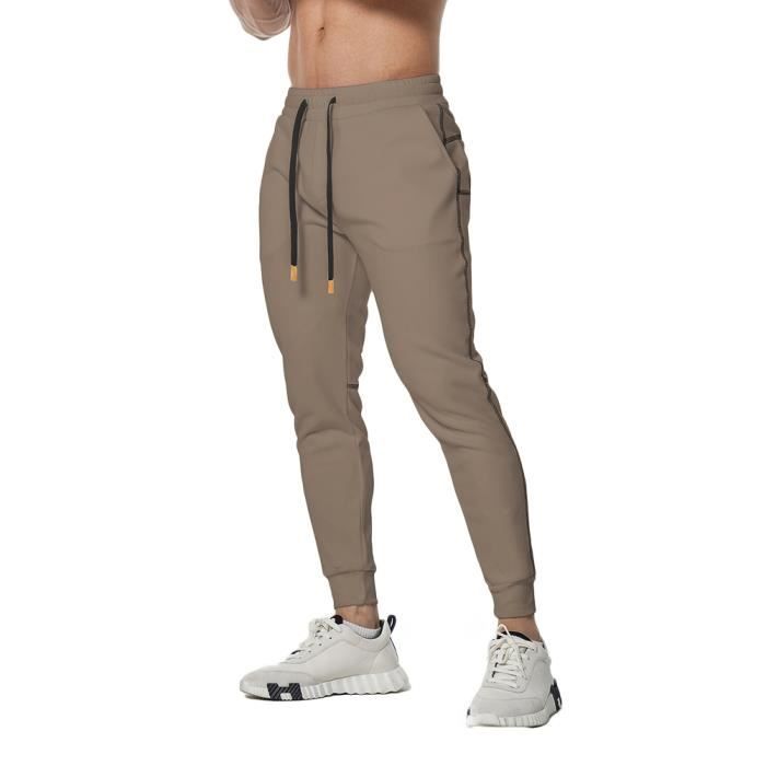 Pantalon de jogging pour homme - Coupe ajustée - Pantalon de loisirs ...