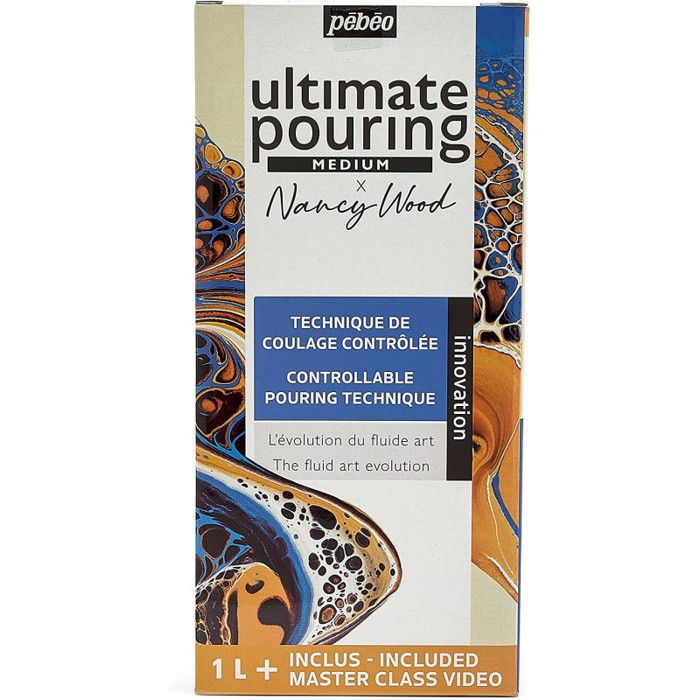 Coffret - Ultimate Pouring Médium - Pébéo x Nancy Wood - 1 L ...