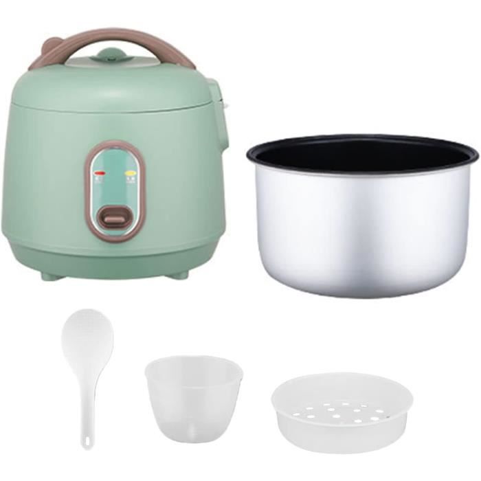 Mini Cuiseur À Riz Multifonctionnel Portable, Cuisinière Électrique Non-Adhésive 2L Pour Le ...