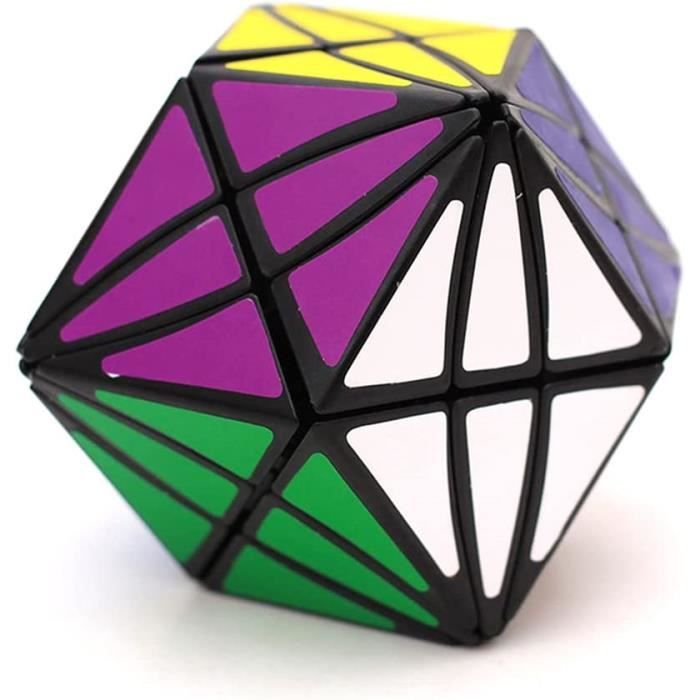 Yealvin Cube magique de vitesse irrégulier - 3 x 3 x 3 cm195 ...