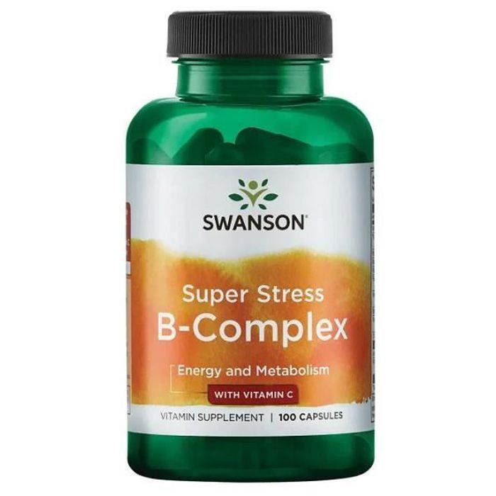 Swanson Super Stress B-Complex avec Vitamine C 500 mg - Vitalité ...