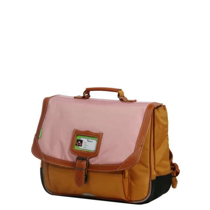 CARTABLE TANN'S ICONIC 38 CM ROSE/CARAMEL - Cdiscount