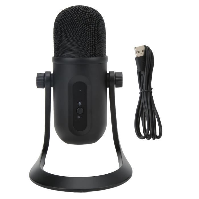 PAL Ordinateur Podcast Micro pour PC Microphone USB pour L ...