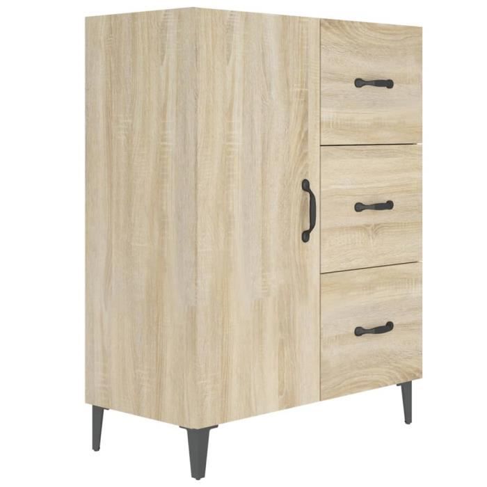 FAN - Buffets | bahuts - Buffet Chêne sonoma 69,5x34x90 cm Bois d ...