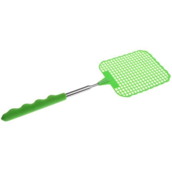 4pcs Tapette à Mouche Raquette Télescopique Outils Anti-moustiques Anti ...