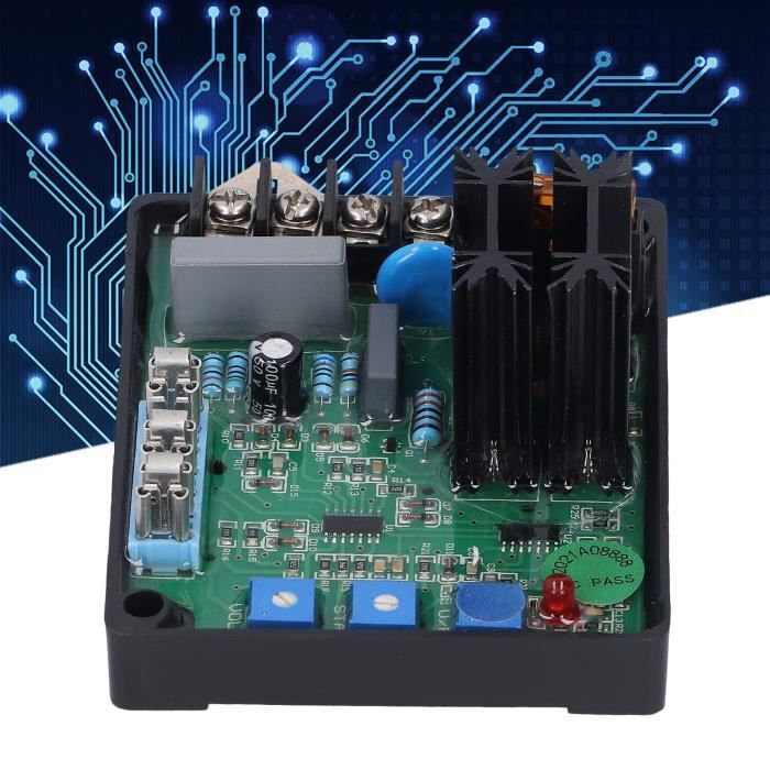 Carte régulateur de tension GAVR-8A 110/220VAC Module Régulateur de Tension Générateur ...