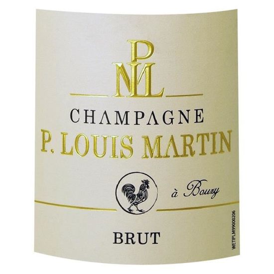 Champagne Paul Louis Martin Brut - 75 cl - La cave Cdiscount