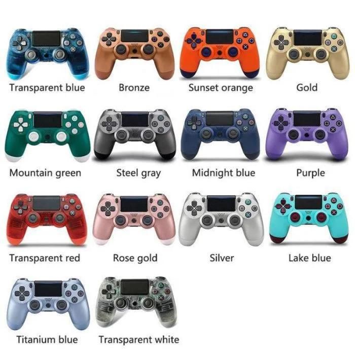 Manette de jeu sans fil PS4 - Bluetooth - Vibration double à six axes ...