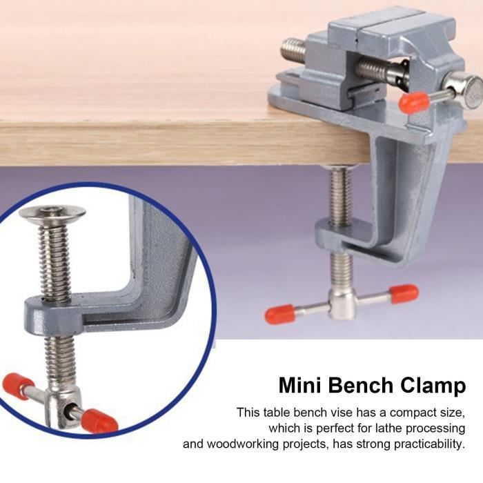 HURRISE Petit étau d'établi Mini étau de Banc sur Outil D'étau de Table ...