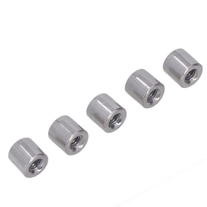 EJ.life Écrou d'accouplement rond Écrou D'accouplement 50pcs M4 X 0.7-8 ...