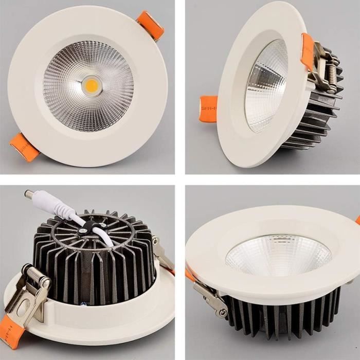 Très Mince Led Plafond Encastré Avec Salle De Bain Ip44 Boîte De ...