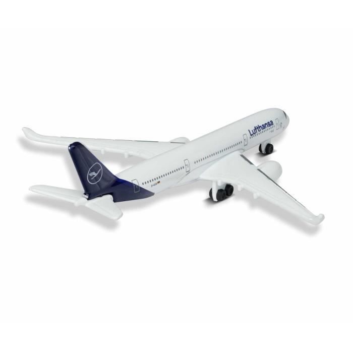 Jouet Avion - MAJORETTE - Airbus 350 Lufthansa - Blanc - À partir de 3 ...