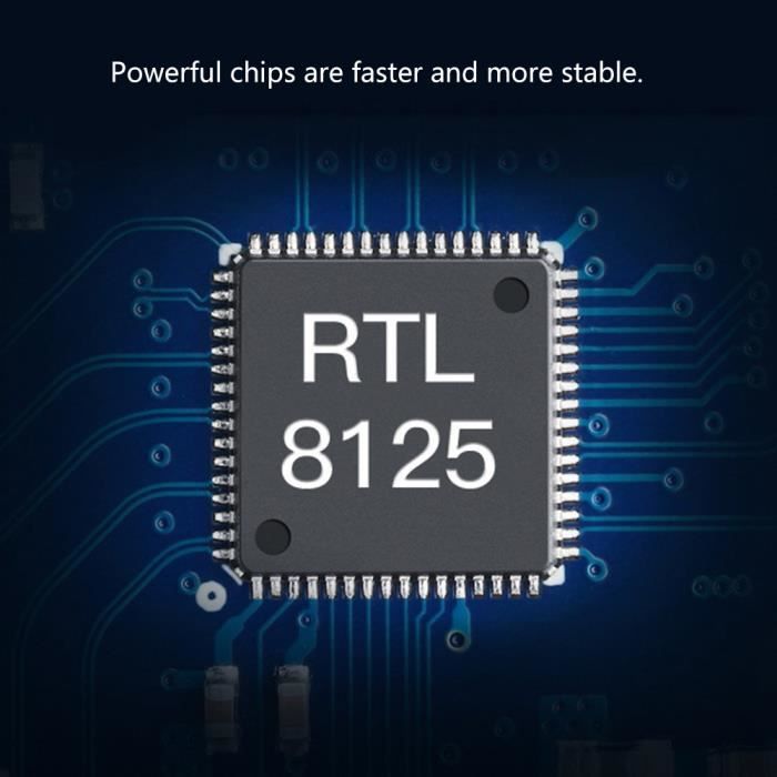 Carte RéSeau 2.5G PCI-E Carte RéSeau de Bureau RTL8152 Jeu de Cartes ...