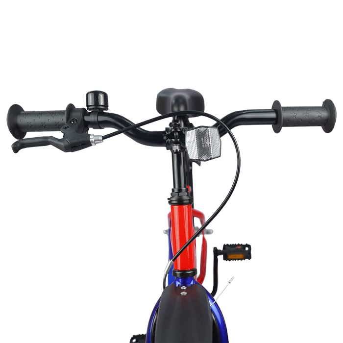 Vélo pour Enfants 18 Pouces pour les 5-7 ans - vidaXL - acier - rouge ...