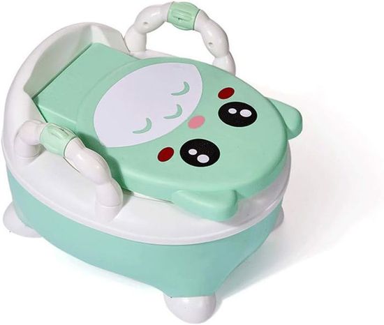 WC - TOILETTES-Green Toilette très Grande for Enfants Toilette for bébé ...