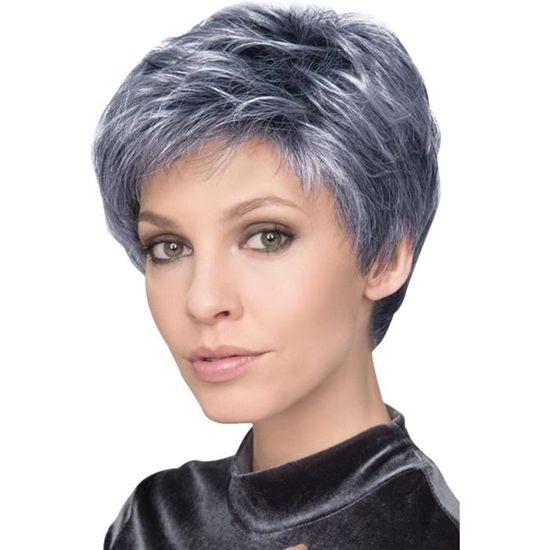 Perruques Courtes Femmes Incurvées Perruques Bouclées Blond Perruques ...