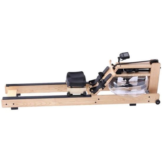 AHIN Rameurs Rameur Silencieux Rameur Hydraulique Double Piste en Bois ...