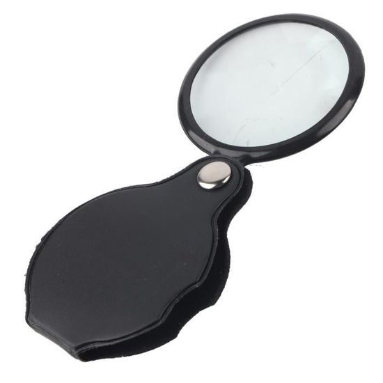 GOTOTOP Loupe pliable 8X Mini loupe de bijoux de poche pliable loupe ...