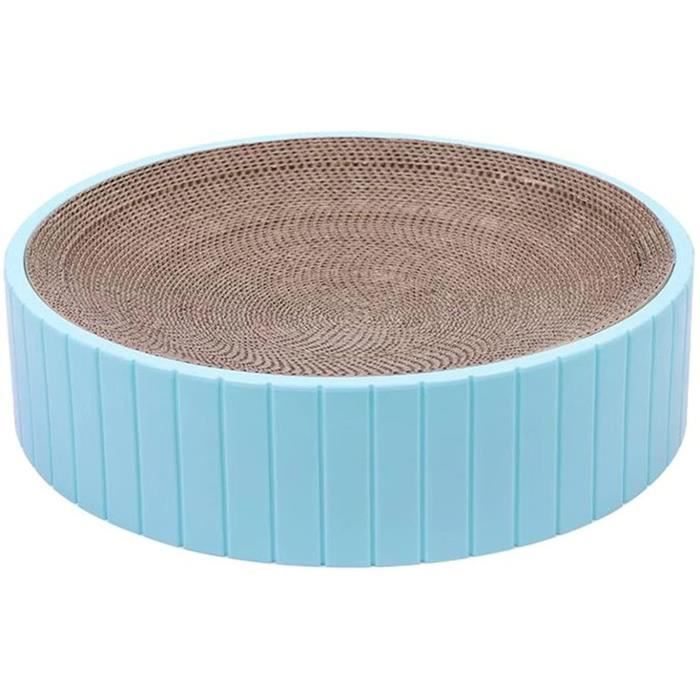 Griffoir pour Chat, Nid en Carton Rond en Papier Ondulé, Jouet ...