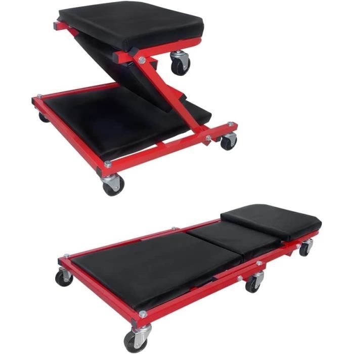 Aufun Car Workshop Roller Board 2 en 1 Table d'atelier avec support et ...