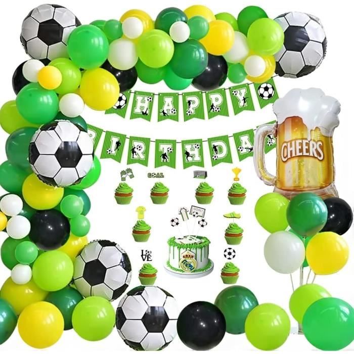 Arche Ballon Anniversaire Football Garcon - Football Balloon ...
