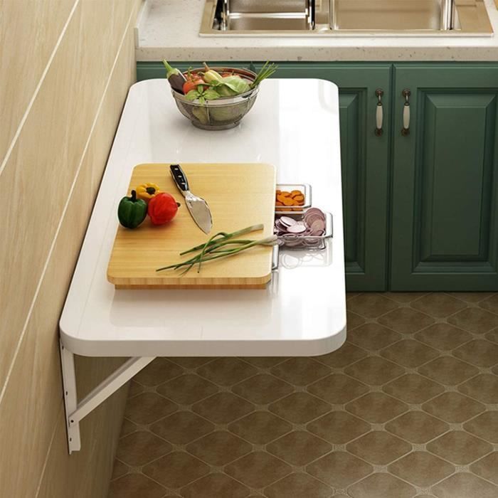 Table Pliante Murale, Cuisine Table De Salle À Manger Pliable Robuste ...