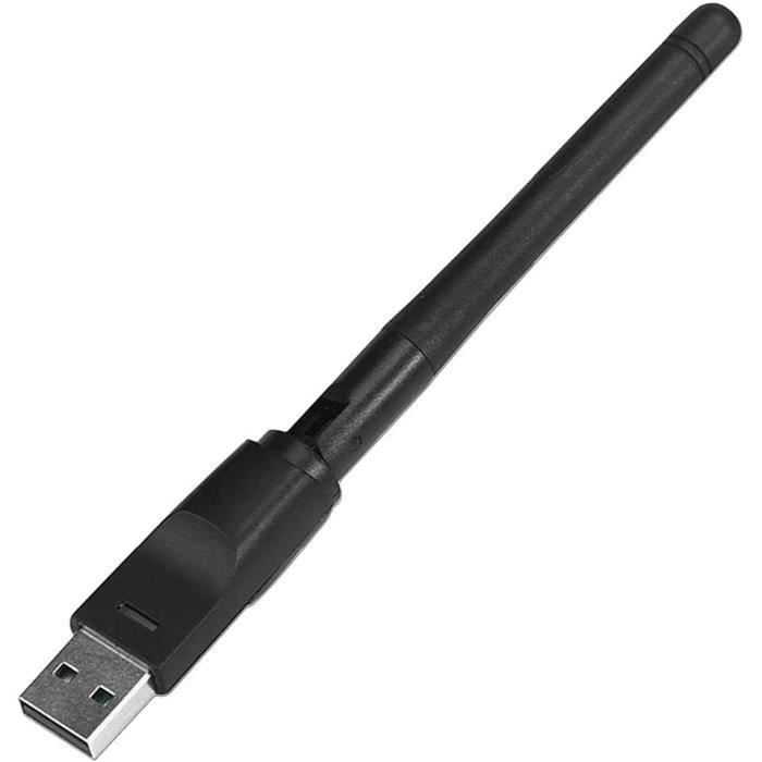 Adaptateur Récepteur USB Clé WiFi avec Antenne sans Fil 150 Mbps 2dBi 2 ...