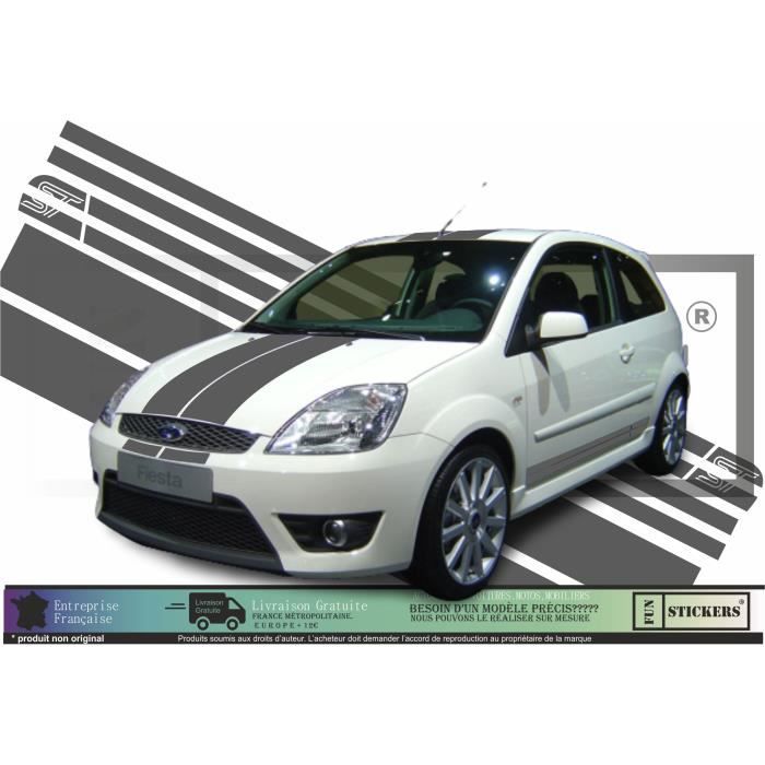 Tuning Sticker Autocollant Graphic Decals - FORD - Fiesta ST - Kit ...