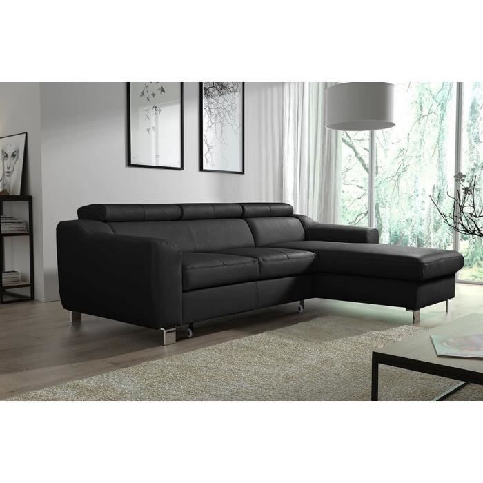 Canap Angle Convertible Cuir