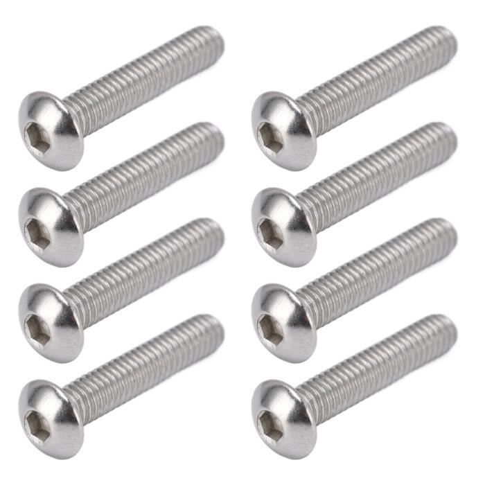 (2802-0004-0020) Vis à Douille Hexagonale 100 Vis à Douille à Tête ...