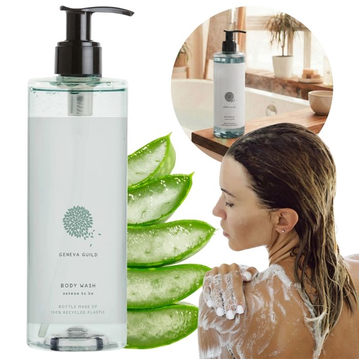 Geneva Guild Body Wash - Gel douche à l'aloe vera pour le corps avec ...