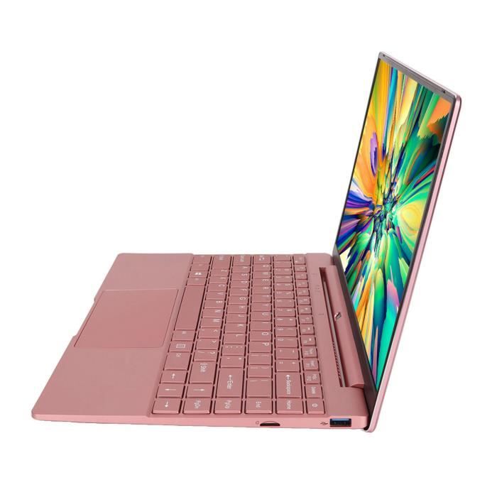 HURRISE ordinateur portable rose Ordinateur portable ultra fin 14 ...