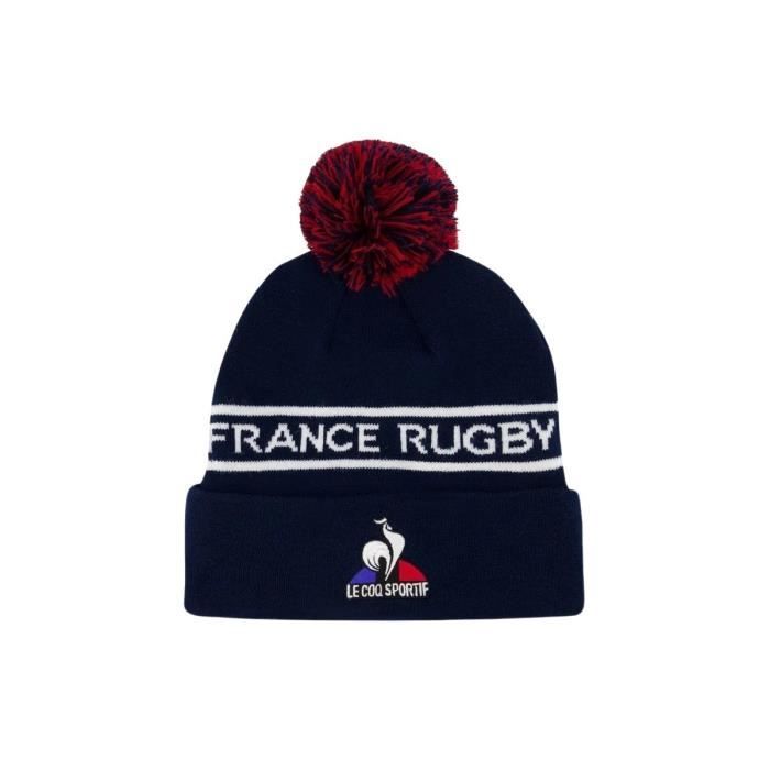 Bonnet France Rugby Le Coq Sportif - bleu fr intense - TU - Cdiscount Sport