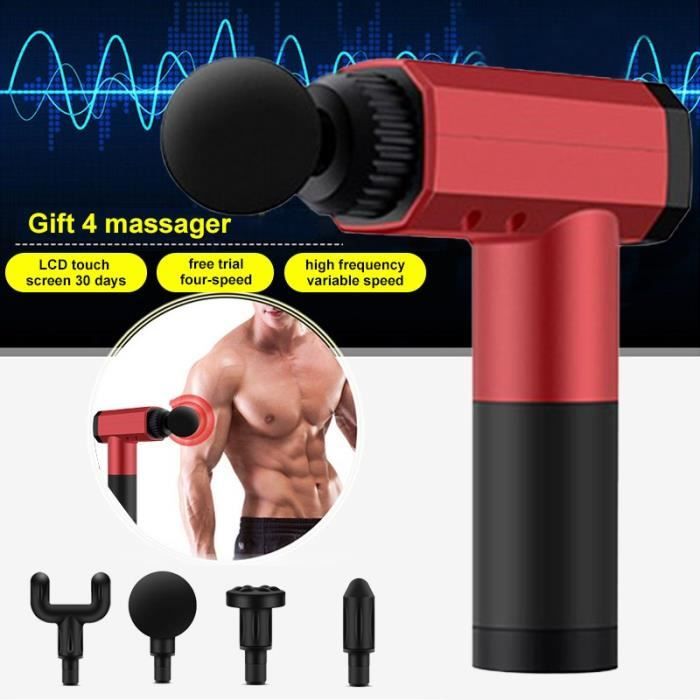 Pistolet à écran tactile LCD Pistolet de Massage Musculaire Mini ...