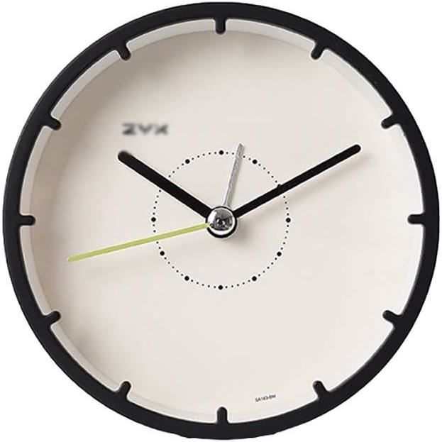 Radio Réveil Horloge Réveil De Voyage Avec Lumière De Nuit Réveil Rond ...