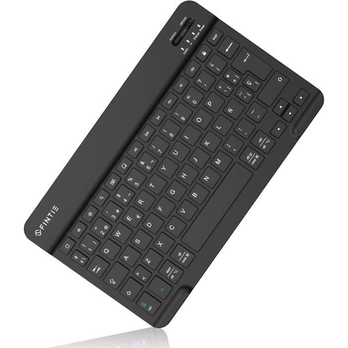 Spanish Keyboard Bluetooth Wireless Super Slim (4 Mm) 10 Inch For Ios ...