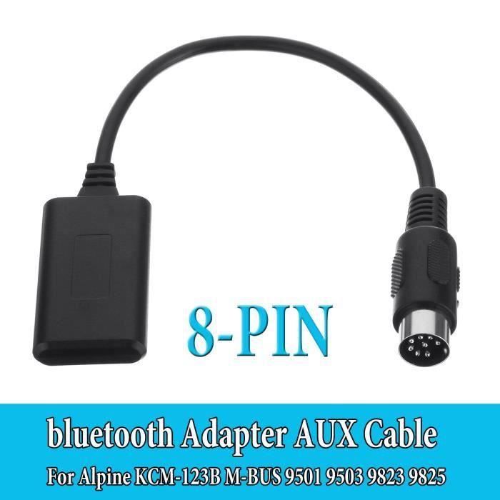 Module bluetooth Adaptateur Câble AUX Pour Alpine KCM-123B M-BUS 9501 ...
