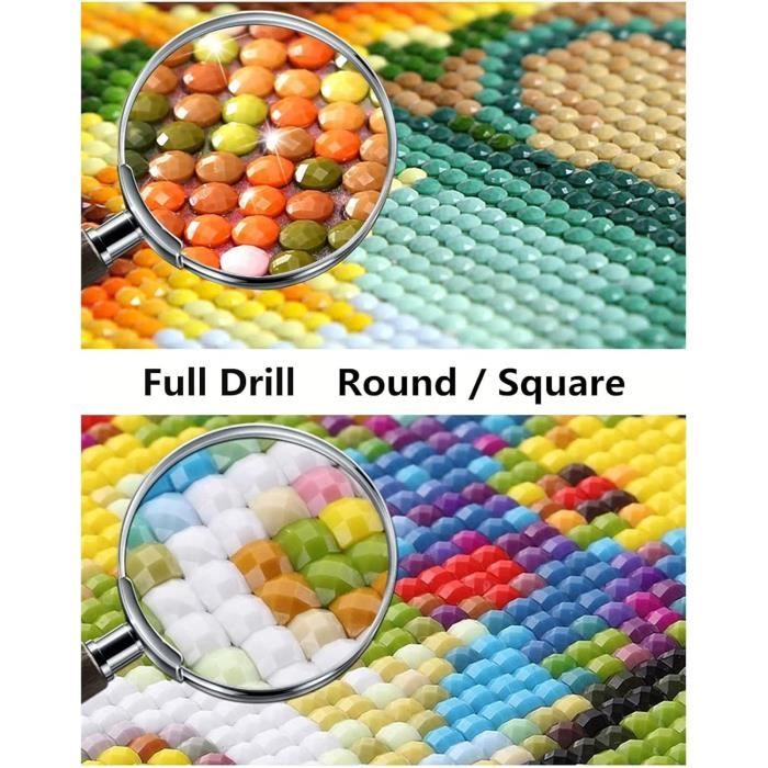 Diamond Painting World Map Peinture Numero Adulte,5D Broderie Diamant ...